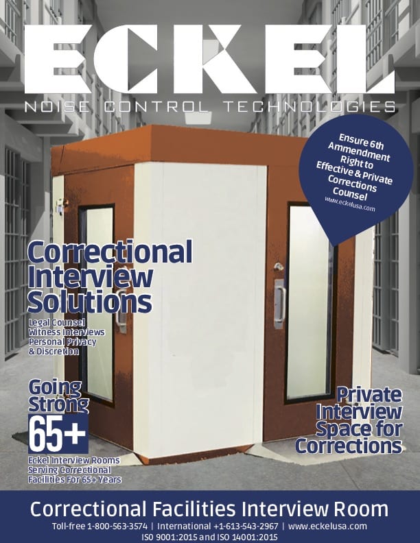 Correctional Interview Room Brochure - Eckel USA Eckel USA